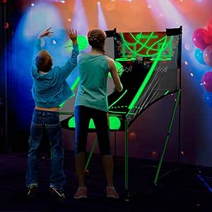 Luminous Light Up Arcade Basketball Game, Basketball Gifts | Glow in ...