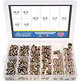 iExcell 50 Pcs 1/4-20UNC Stainless Steel 304 Flat Head UNC Rivet Nuts ...