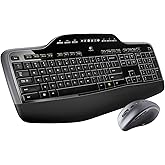 Amazon.com: Logitech 920002416 MK710 Wireless Desktop Set, Keyboard ...