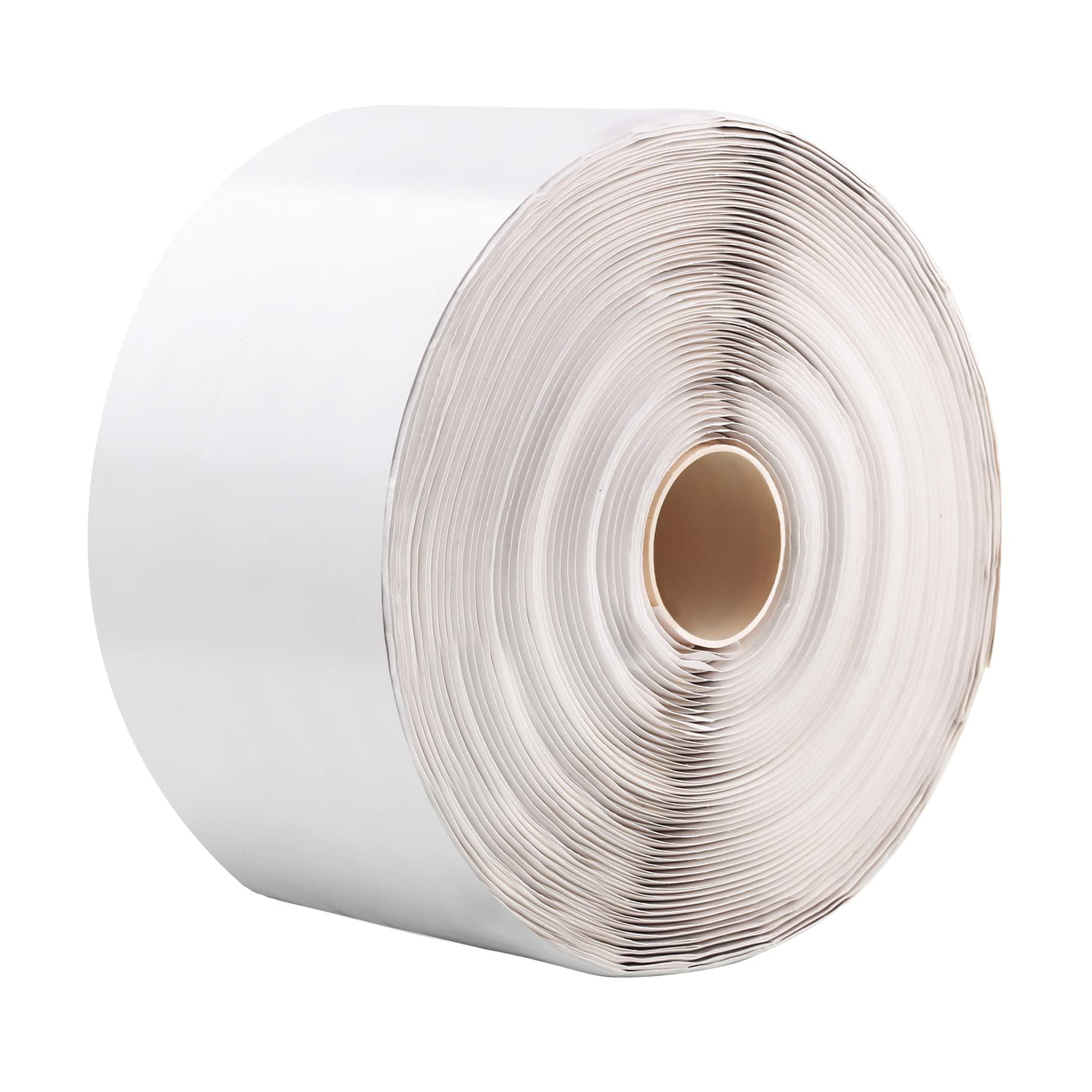 LLPT RV Roof Tape Butyl Flex Sealant White 4” x 50 Ft Roof Seam Patch ...