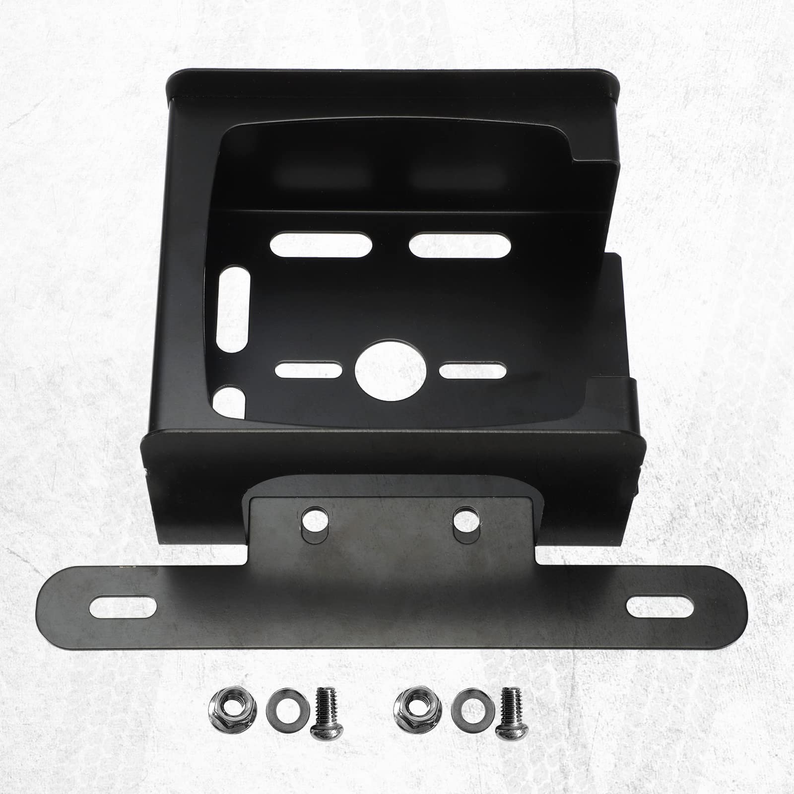 Mua Partsam 1 Set Square Black Trailer Tail Light Mounting Box Left ...