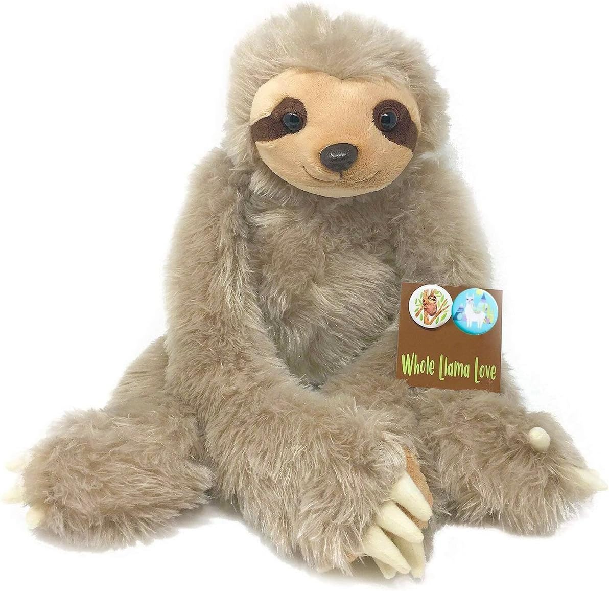 Sloth Stuffed Animal - 20” Plush - Long Cuddly Arms That Attach & 2 ...