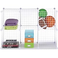 Amazon.com: Whitmor Storage Cubes - Stackable Interlocking Wire Shelves ...