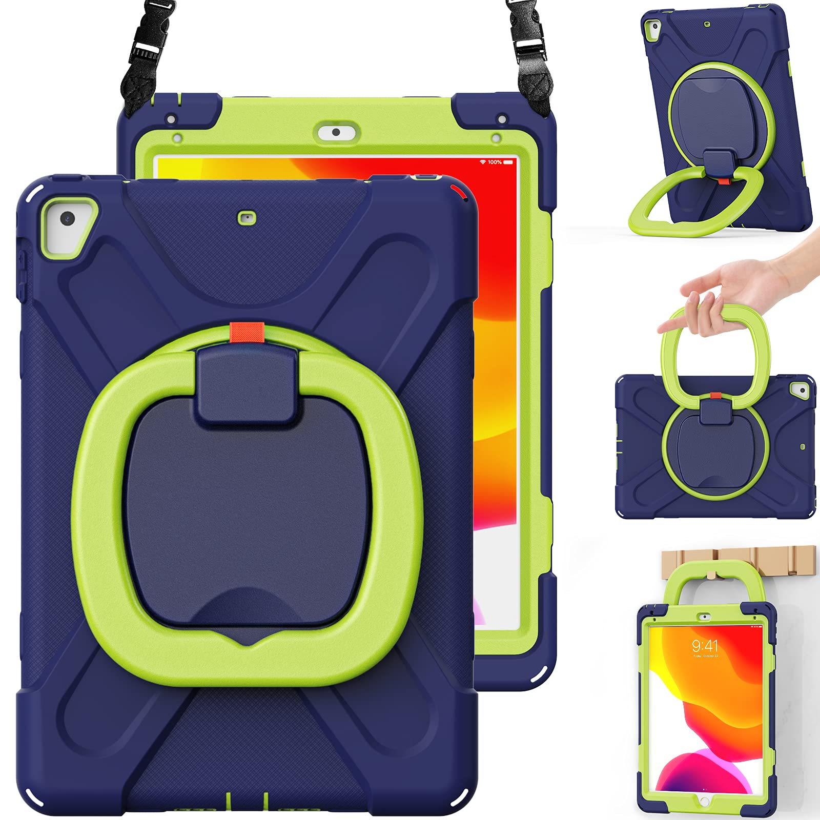 BRAECN Case for iPad 9.7”, iPad 6th/5th Generation 2018/2017, iPad Air ...