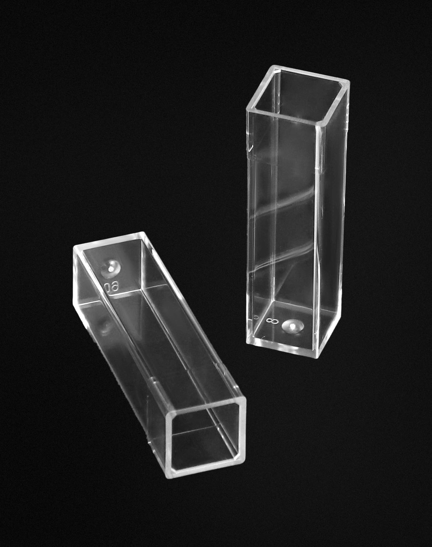 Mua QWORK Polystyrene Disposable Cuvette, 100 Pcs 4.5ml Clear ...