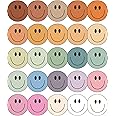 Amazon.com: Whaline 69Ft Boho Pastel Color Smile Face Bulletin Board ...