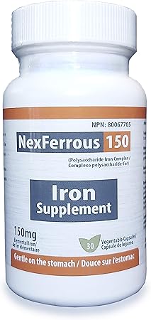 NexFerrous 150 mg | Vegan Iron Supplement | Prevention & Treatment of ...