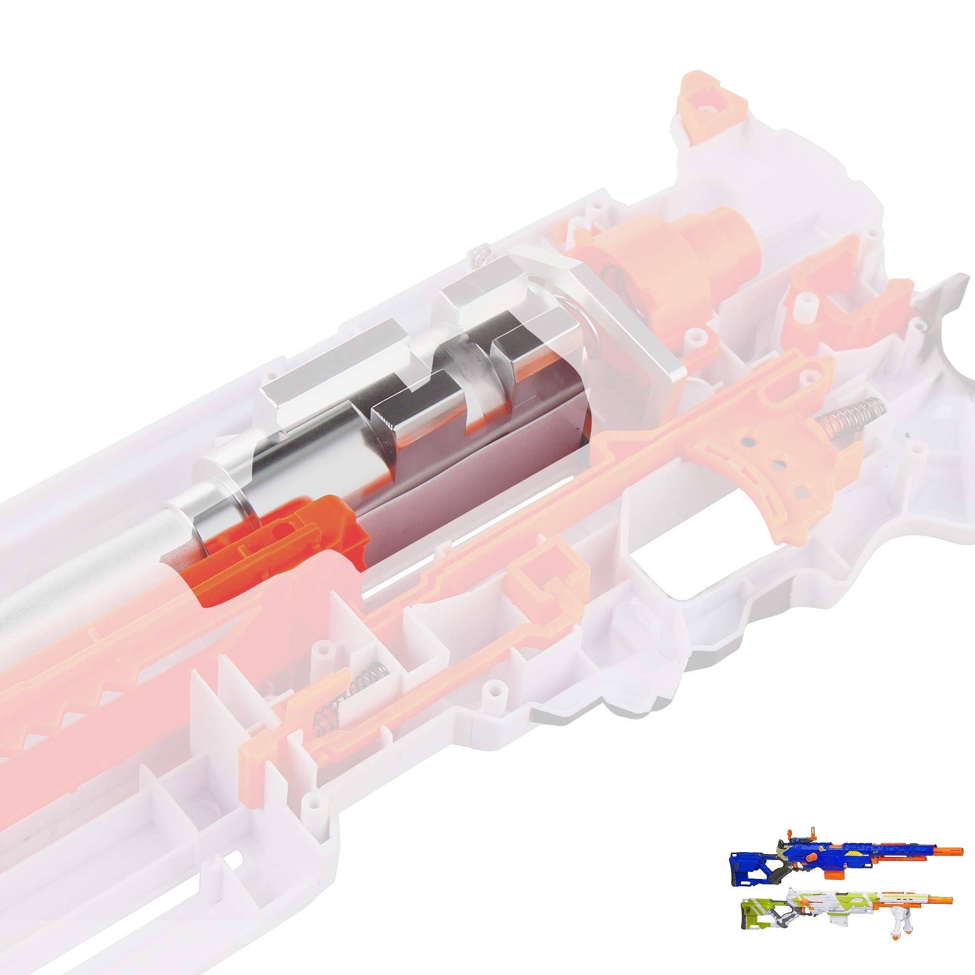 Mua WORKER Upgraded Aluminum Pump Mod kit for Nerf Longstrike Modulus ...