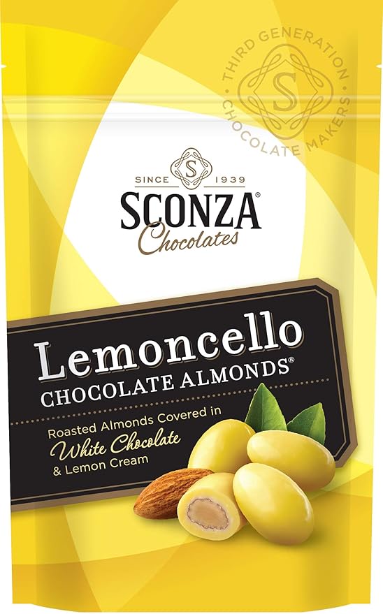 Sconza Lemoncello Almonds, 5.0-Ounce: Amazon.ca: Grocery