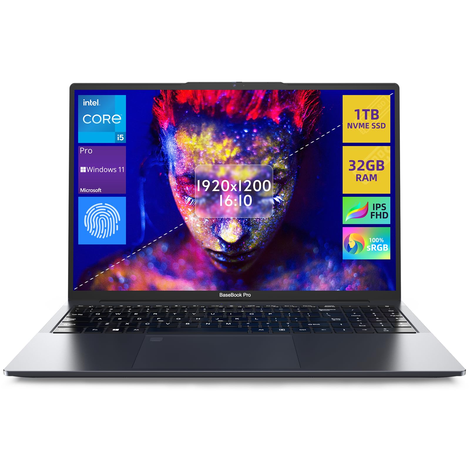 Mua Windows 11 Pro Laptop, 32GB RAM and 1TB SSD, Intel Core i5-1035G4 ...