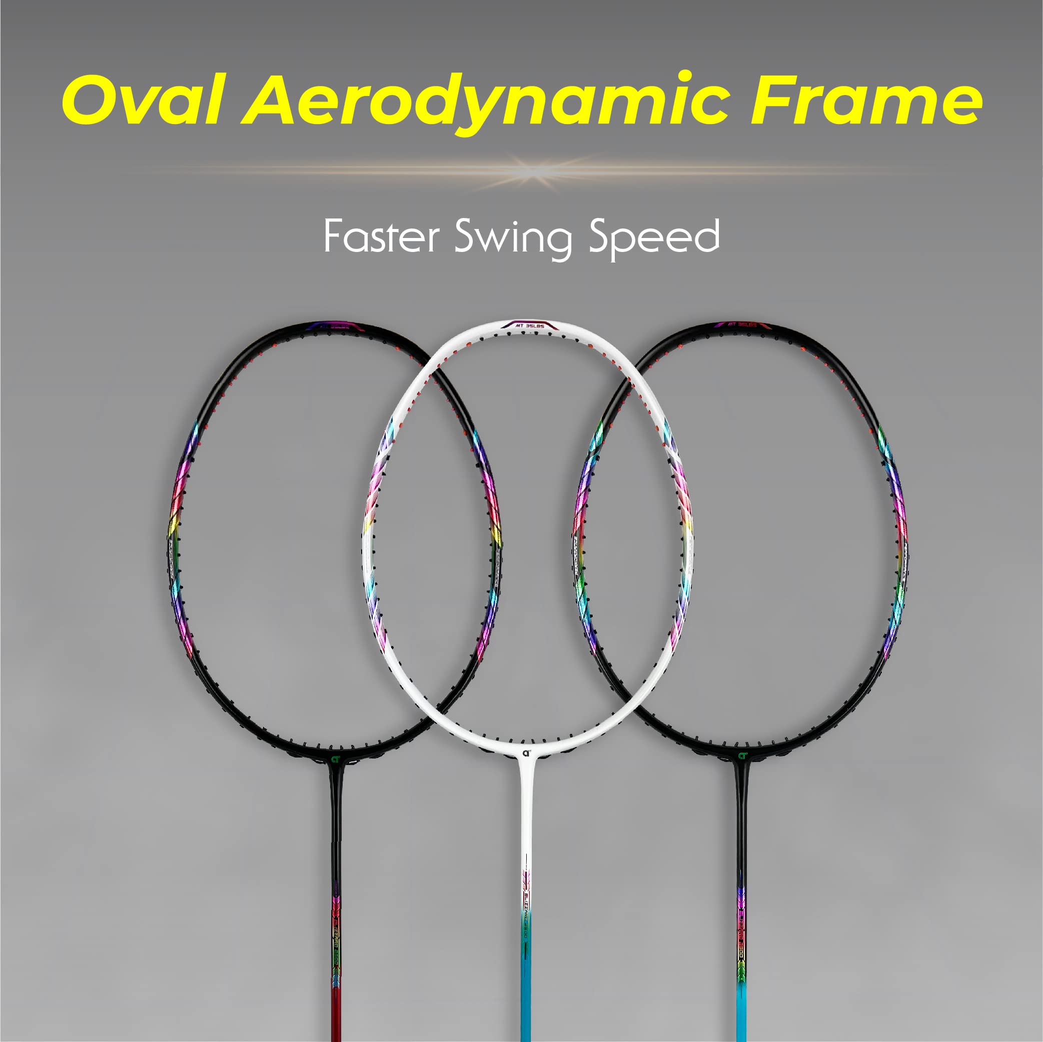Mua Apacs-Sports Blizzard 2500 Black Blue Badminton Racket (4U) - Aero ...