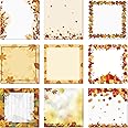 Amazon.com : 9 Pieces Fall Sticky Notes 3x3 Inch Cute Fall Pumpkin ...