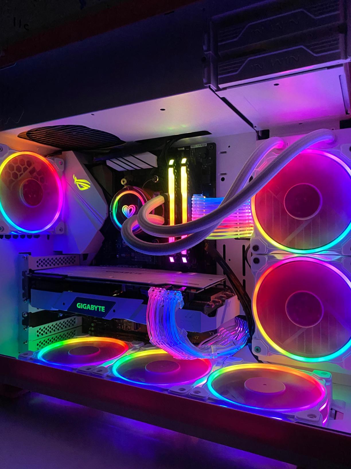 $4/mo - Finance ID-COOLING ZF-12025-PINK Case Fan 120mm 5V 3 PIN ...