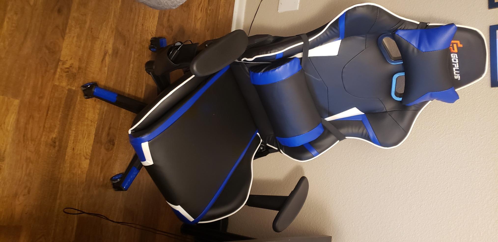 $17/mo - Finance Goplus Gaming Chair, Massage Office Chair Computer ...