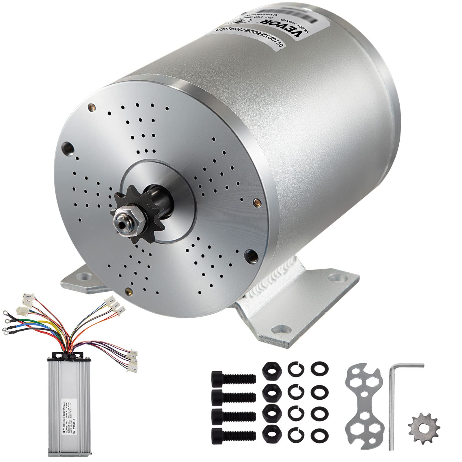Mua VEVOR Brushless Motor Kit,2000W 48V 42A 4300RPM High Speed Electric ...