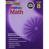 Amazon.com: Spectrum Math: Grade 8 Workbook: 9780769636986: Thomas ...