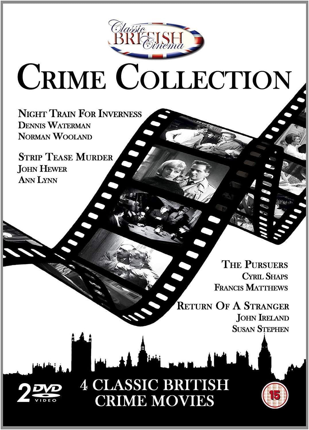 Classic British Cinema Crime Collection - 2DVD Set: Amazon.co.uk ...