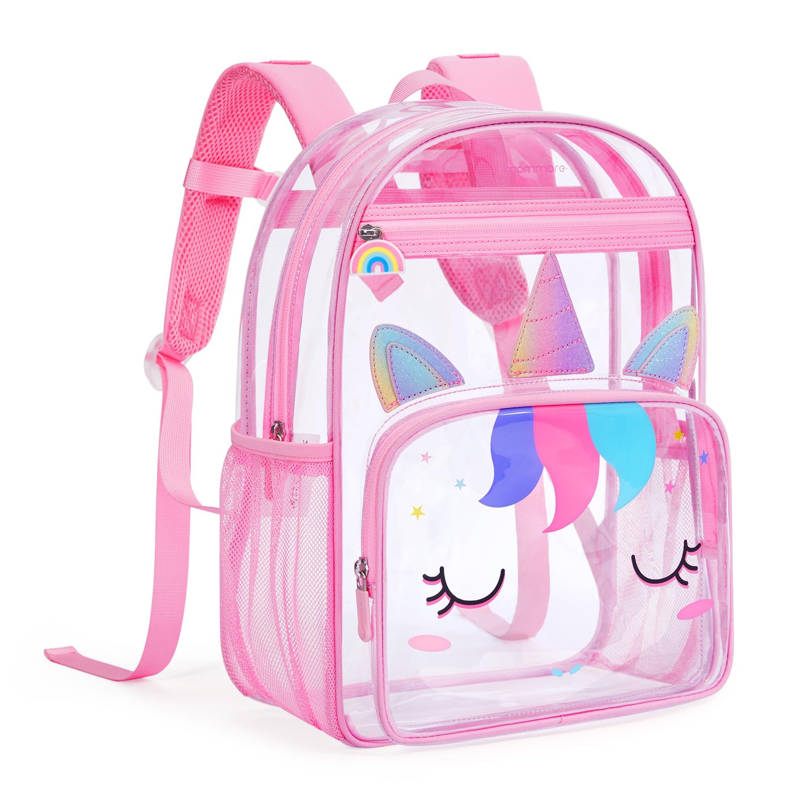 Mua Clear Backpack for Kids, Cartoon Unicorn Backpack with Chest Strap ...
