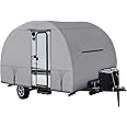 Amazon.com: Leader Accessories Travel Trailer Cover R-Pod Cover RV ...