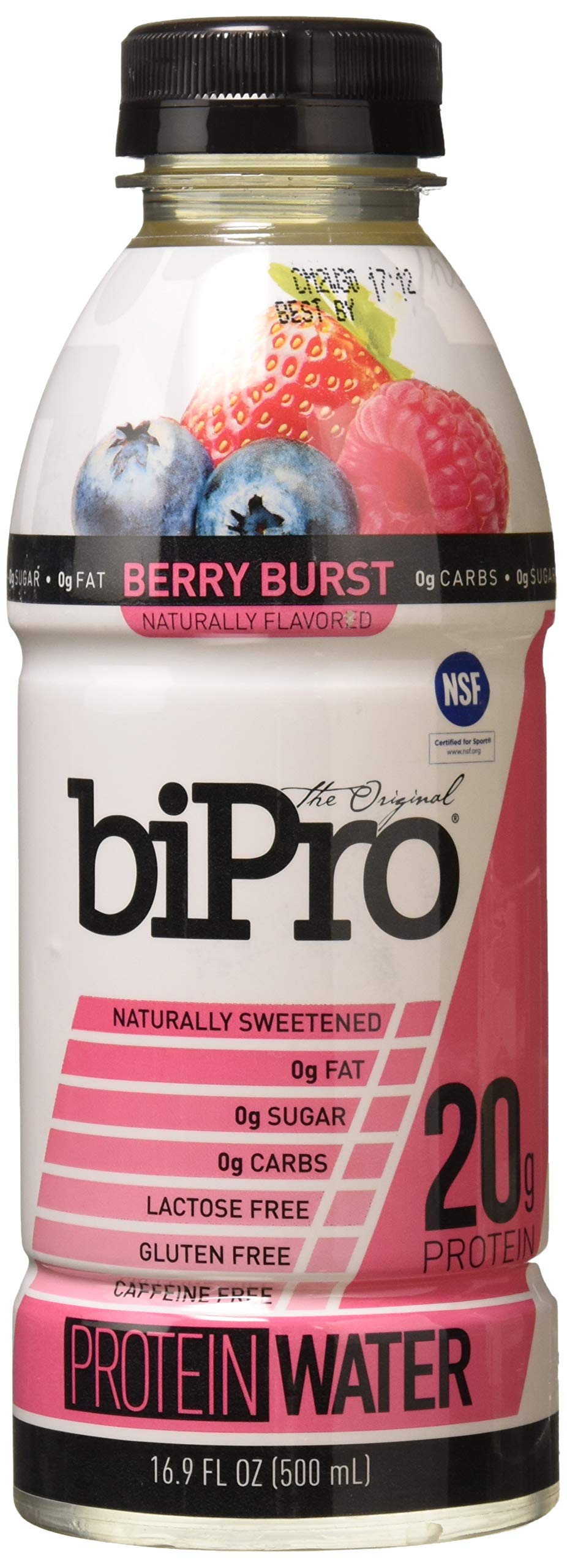 Amazon.com: BiPro Protein Water, Peach, 16.9 Ounce (Pack of 12): Health ...
