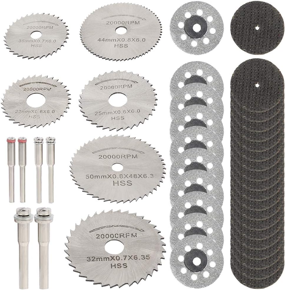 Amazon.com: ODOMY 42PCS Cutting Wheels Set for Rotary Tool Kit, Mini ...