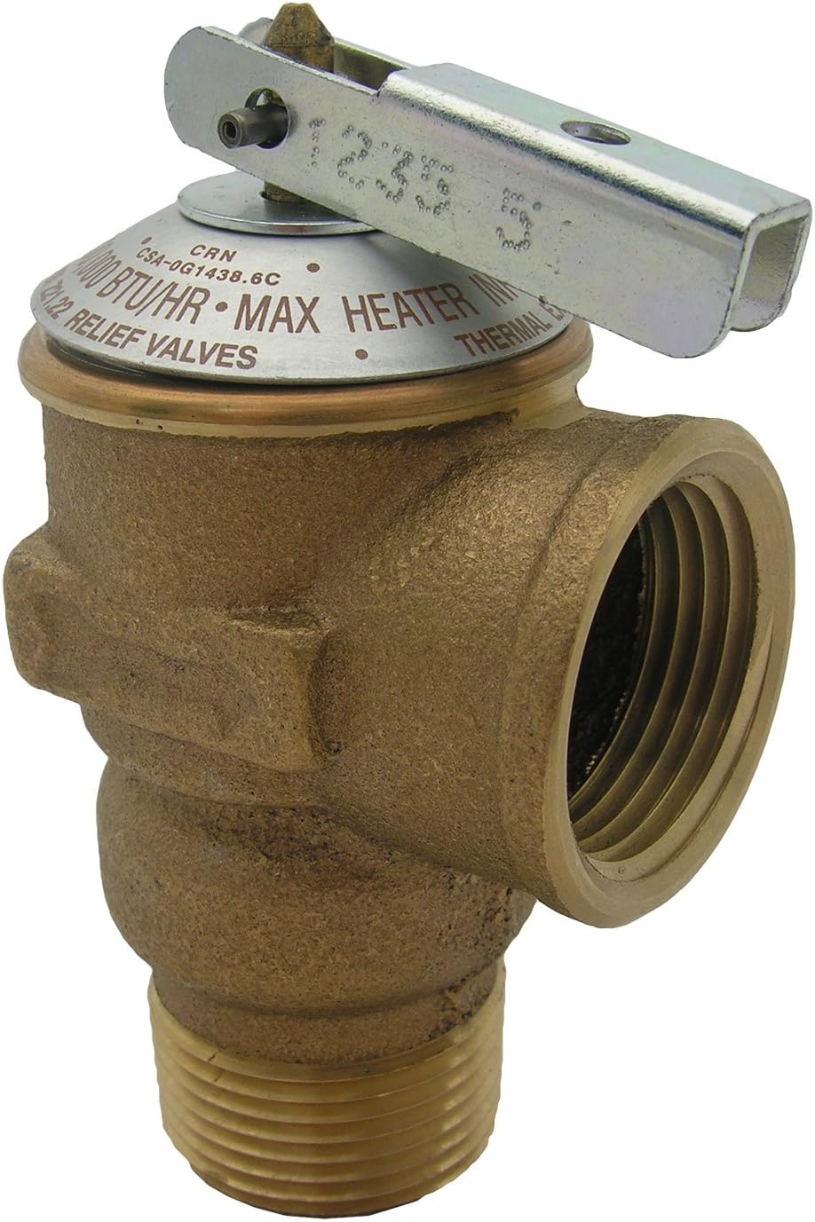 LASCO 05-1713 150 PSI Pressure Relief Valve with 3/4-Inch Pipe Thread ...