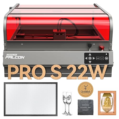 Creality Laser Engraver Faclon2 Pro S 22W Desktop Diode Laser Cutter ...