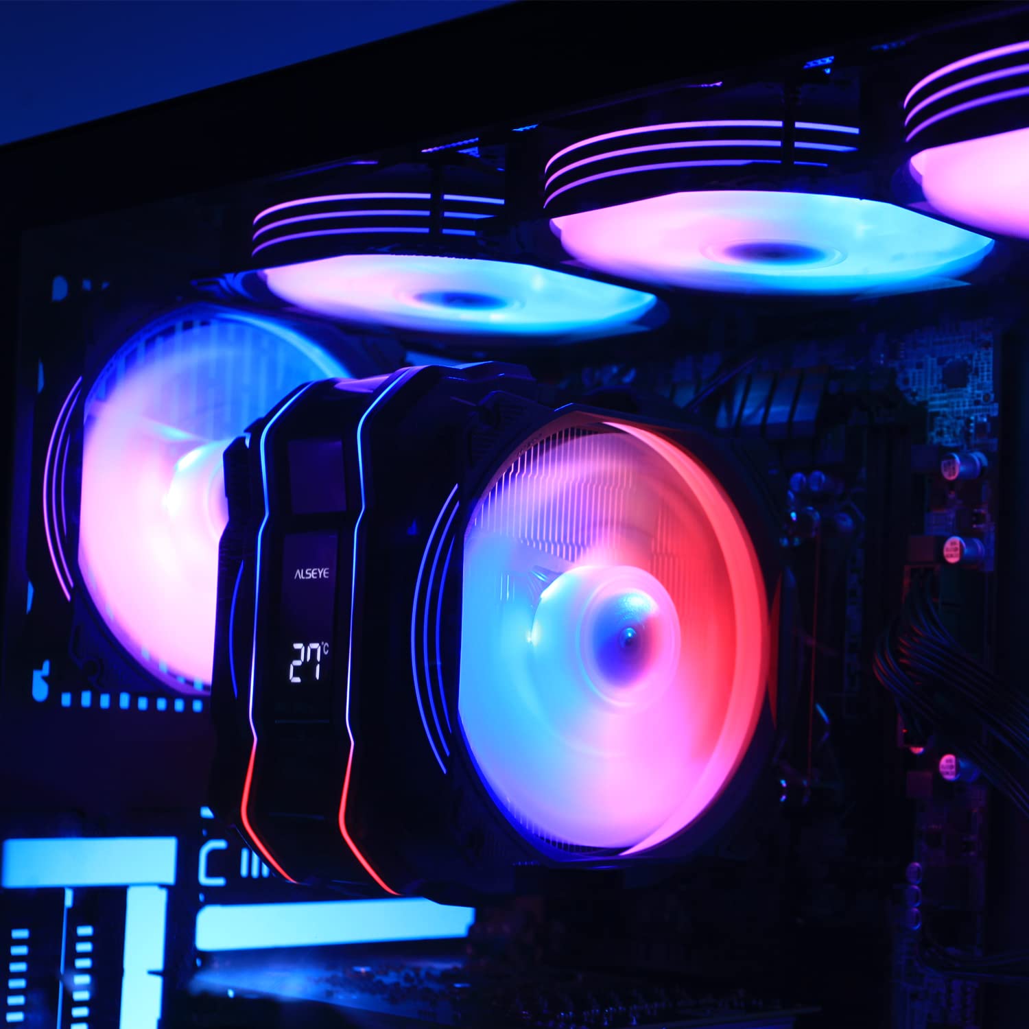 Mua ALSEYE M120DPlus CPU Cooler, Temperature Display Air Cooled CPU ...