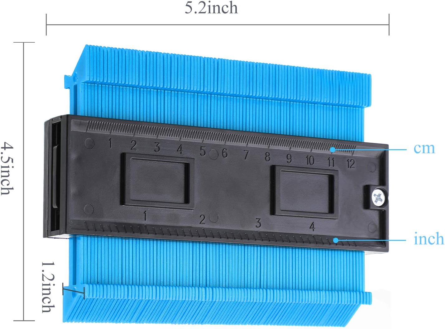 Contour Gauge Duplicator Profile Measuring Tool Plastic Woodworking ...