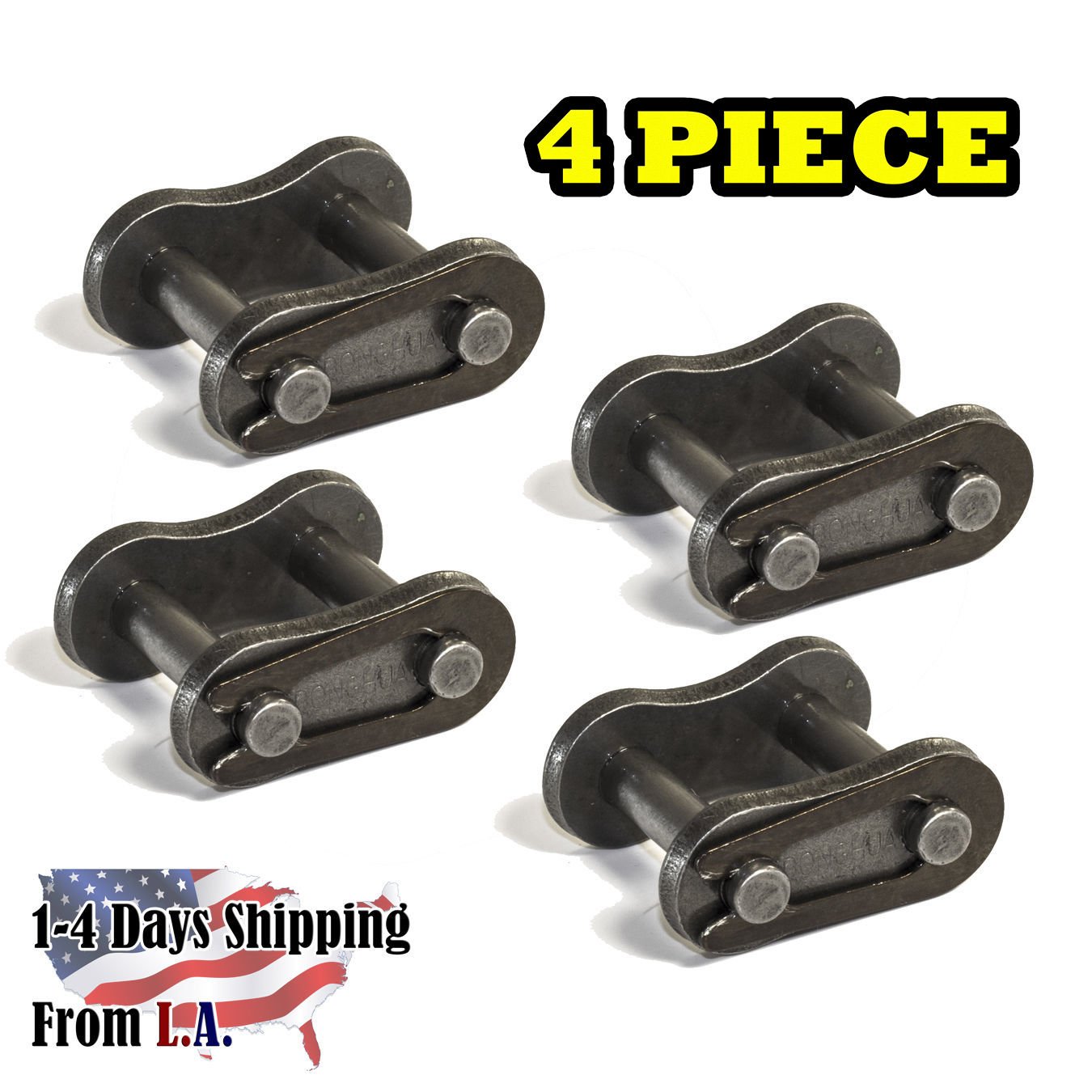 12B Metric Standard Roller Chain Connecting Link (4PCS): Amazon.com ...