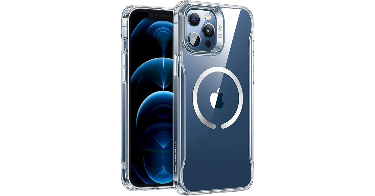 ESR Sidekick Hybrid MagSafe iPhone 12 Pro Max Case (3 Colors) only $12. ...