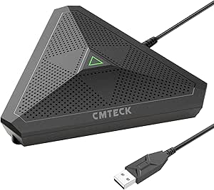 CMTECK USB Desktop Computer CM001 Microphone, Mute Button with LED ...