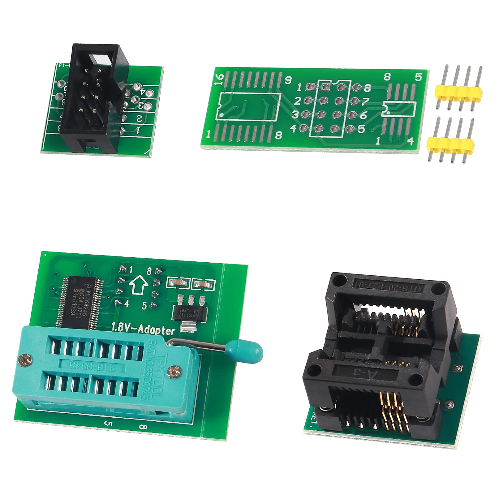 Mua MELIFE SOIC8 SOP8 Test Clip EEPROM Flash BIOS USB +1.8V Adapter ...