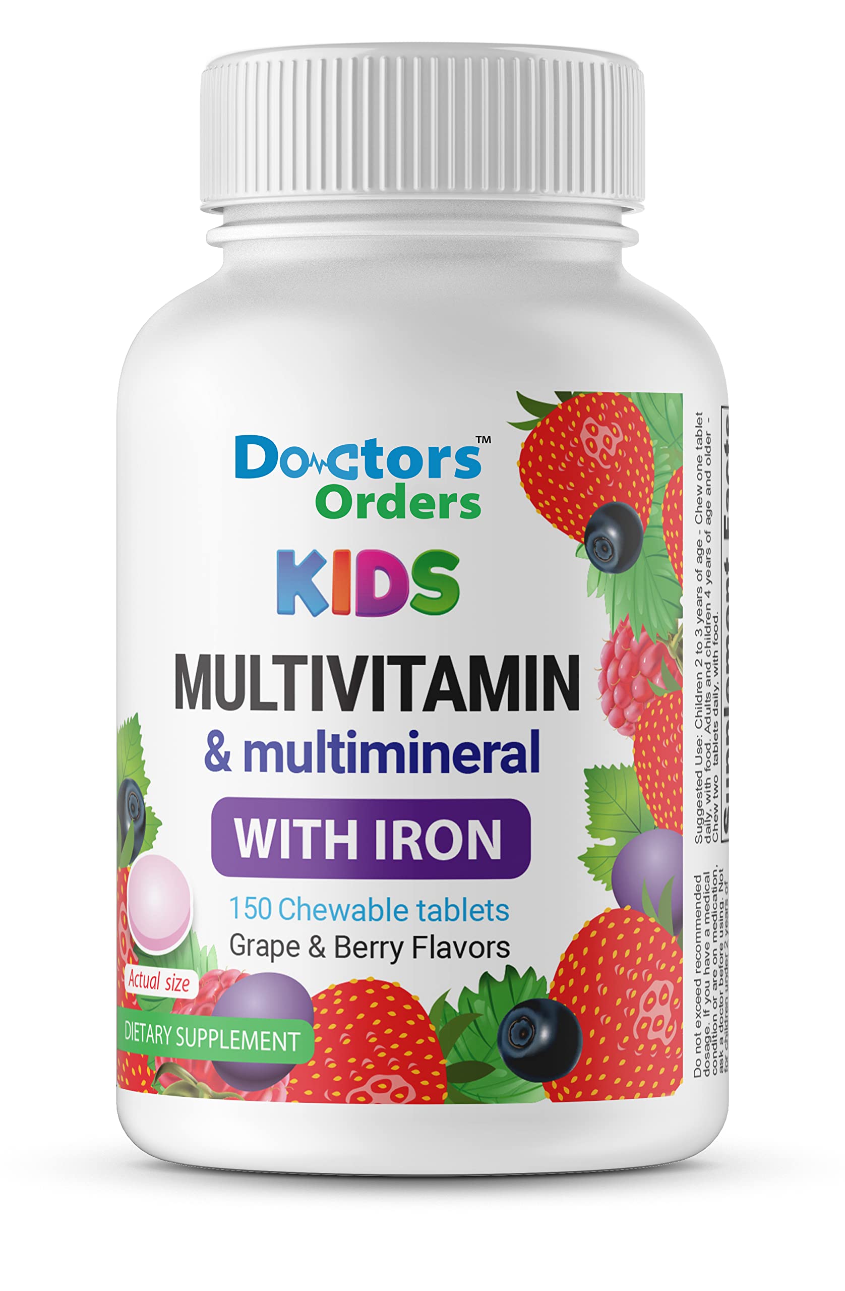 Mua Multivitamin & Multimineral with Iron Chewables for Kids ...