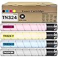 Amazon.com: SkyPrint TN514 TN324 Toner Cartridge Compatible with Konica Minolta TN-514 TN-324 ...