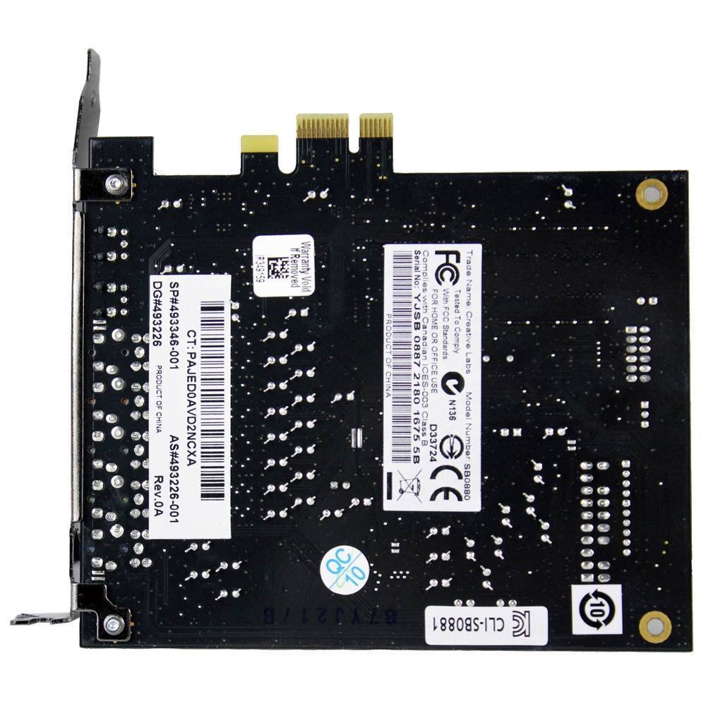 Mua Creative Labs SB0880 PCI Express Sound Blaster X-Fi Titanium Sound ...