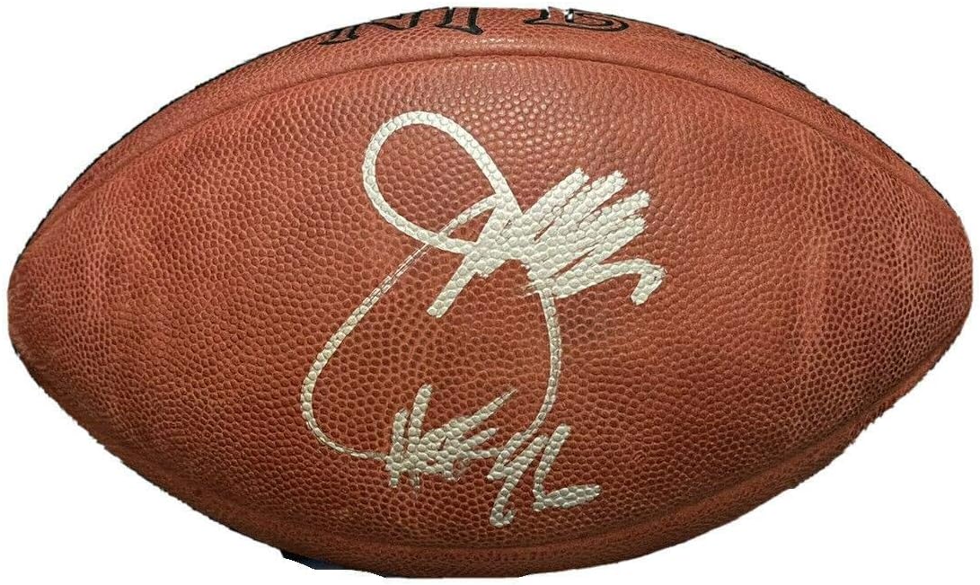 Joe Gibbs Signed (HOF 96) Wilson NFL GAME Football JSA - Autographed ...