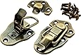 Antique Brass Plated Spring Trunk Lock - Cabinet And Furniture Locks ...
