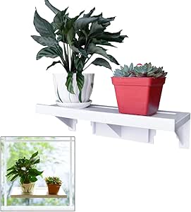 Amazon.com : Easy Eco Life Large Powerful Window Sill Shelf Rack for ...