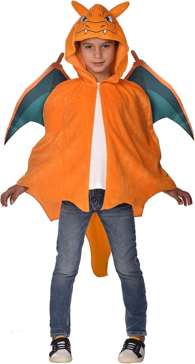 Amscan 9909057 Childs Unisex Official Pokemon Licensed Charizard Fancy ...