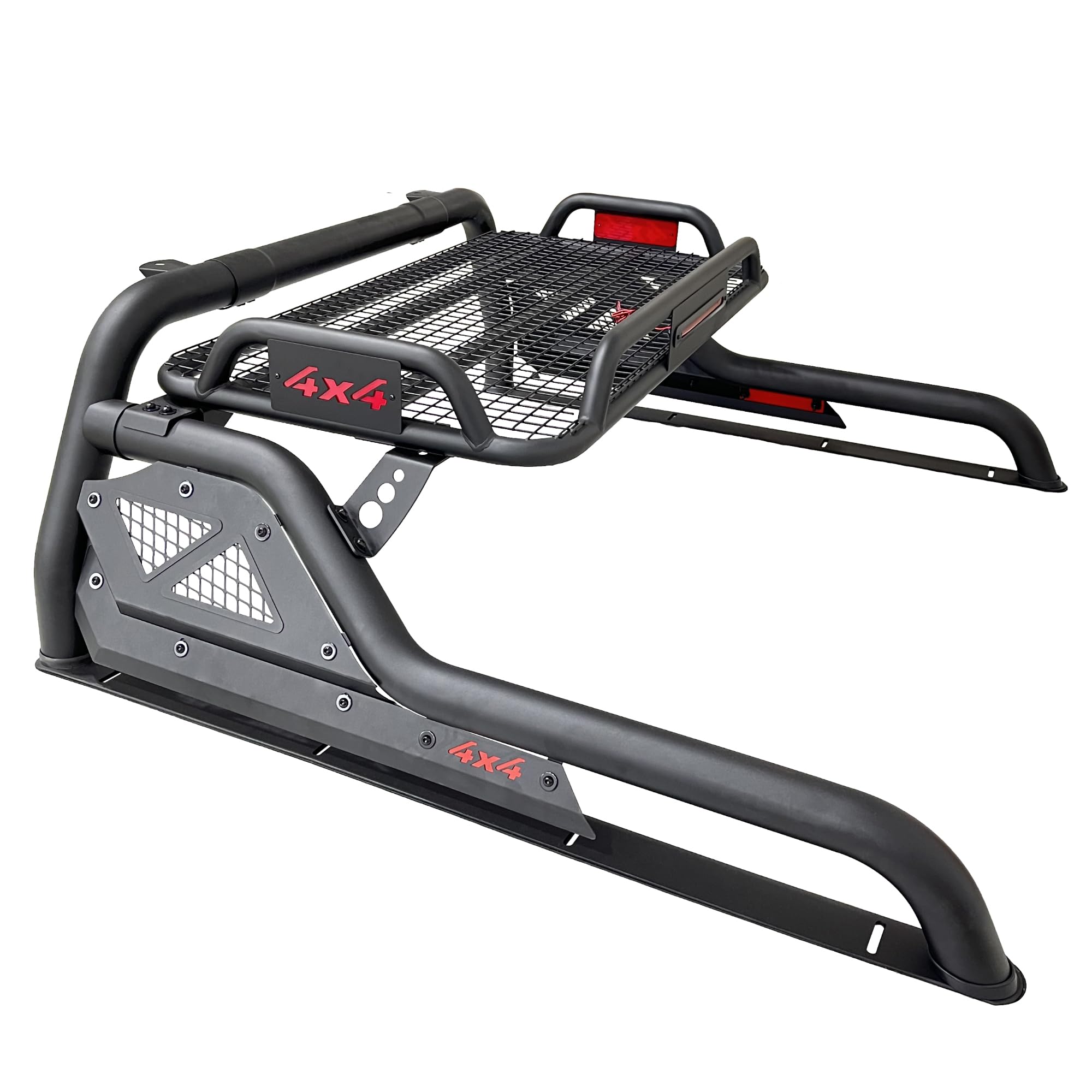 Universal Truck Bed Roll Bars,Cargo Basket and Brake Light Design ...