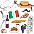 Amazon.com: Beistle 53534 Italian Themed Funny Photo Booth Fun Signs ...