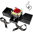 Amazon.com: ENERLEAF Preserved Red Real Rose-Eternal Flowers Rose Gifts ...