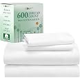 Amazon.com: California Design Den Queen Size Sheet Set, 600 Thread ...
