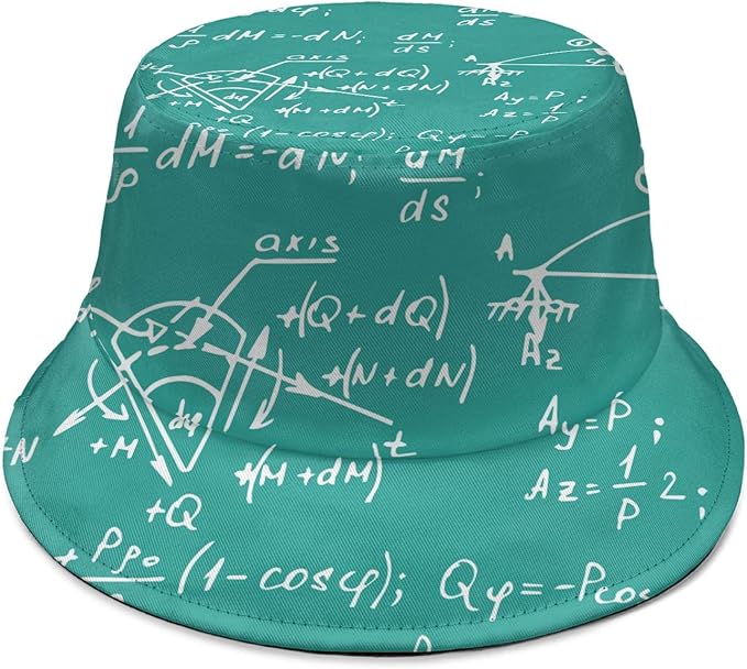 Math Equations Physics Formula Men Hats and Caps Ladies Hats Running ...