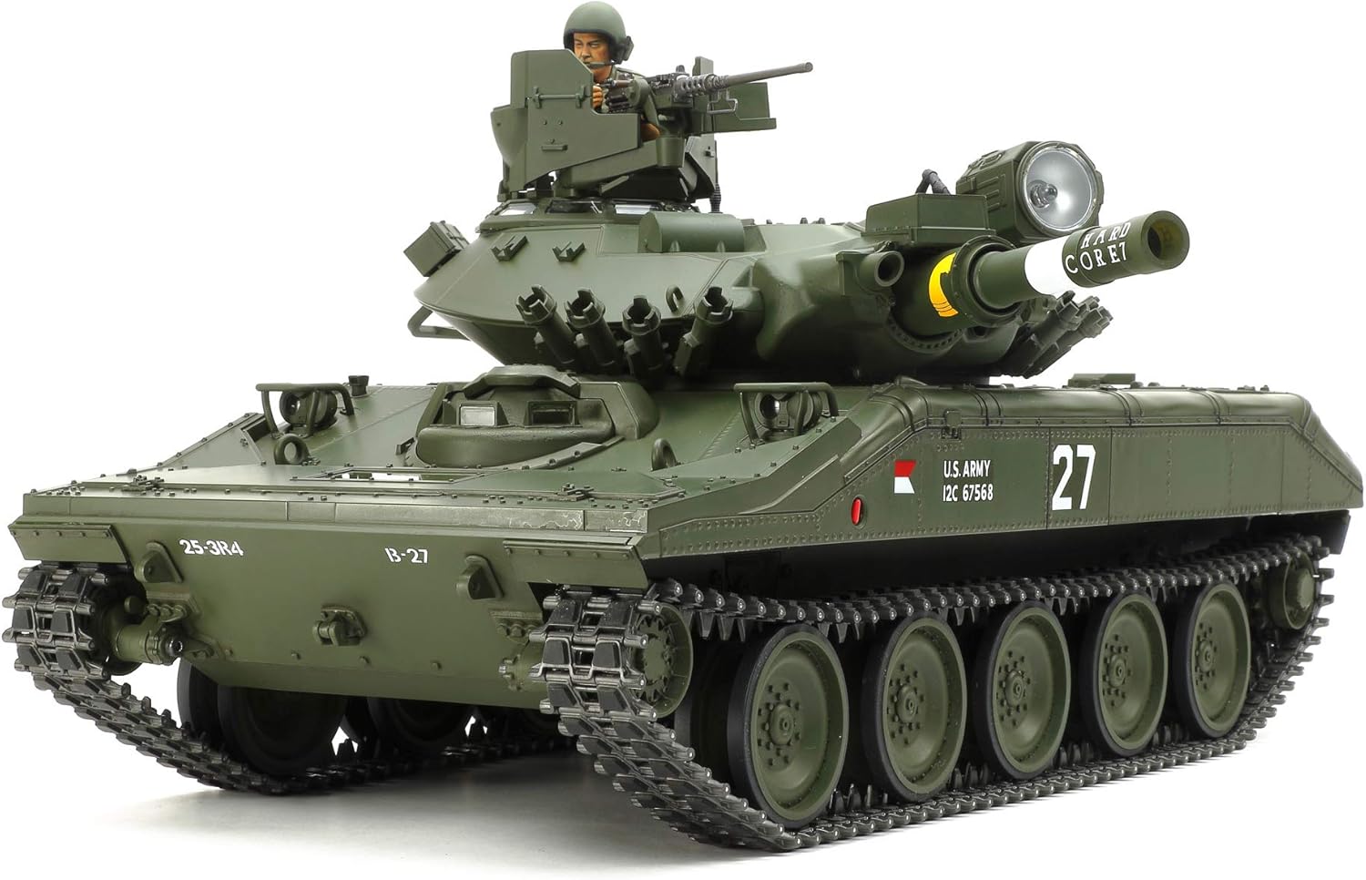Tamiya 56043 56043-1 US M551 Sheridan Kit Full Option 1:16 Scale Model ...