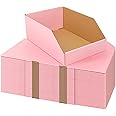 Amazon.com: FORBFAN Cardboard Storage Bins, 30-Pack 8x12x4 1/2 Inch ...