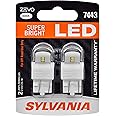 Amazon.com: SYLVANIA - 7443 T20 ZEVO LED White Bulb - Bright LED Bulb ...