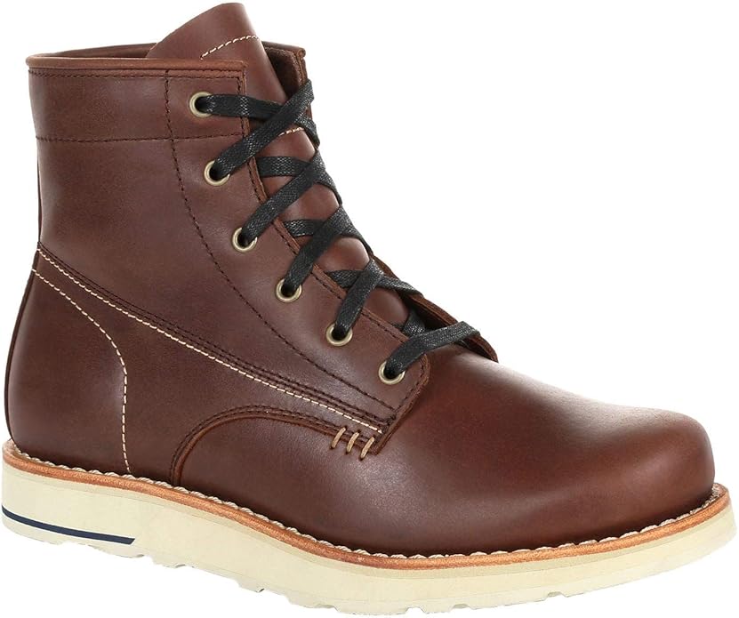 Amazon.com | Georgia Boot Men's Small Batch 6" Wedge | Boots