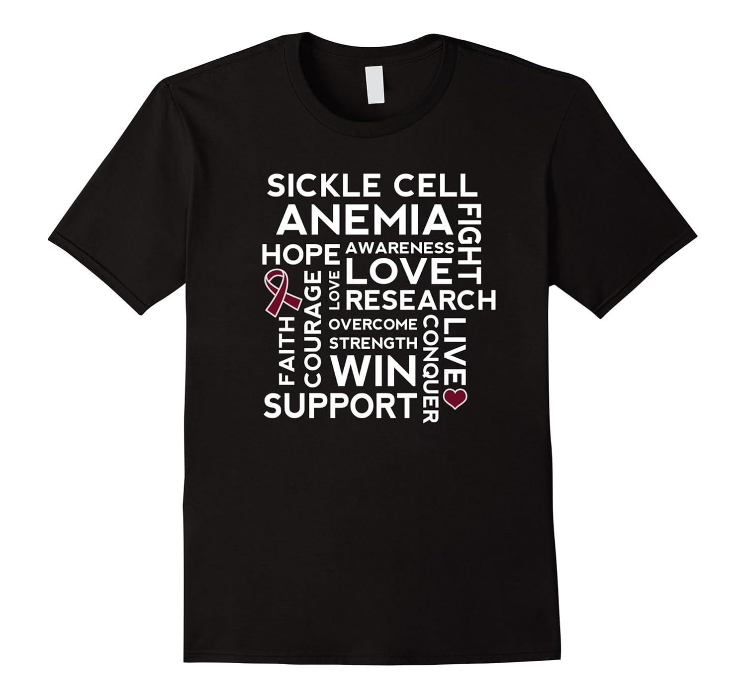 Sickle Cell Anemia Awareness T-shirt-Art – Artvinatee
